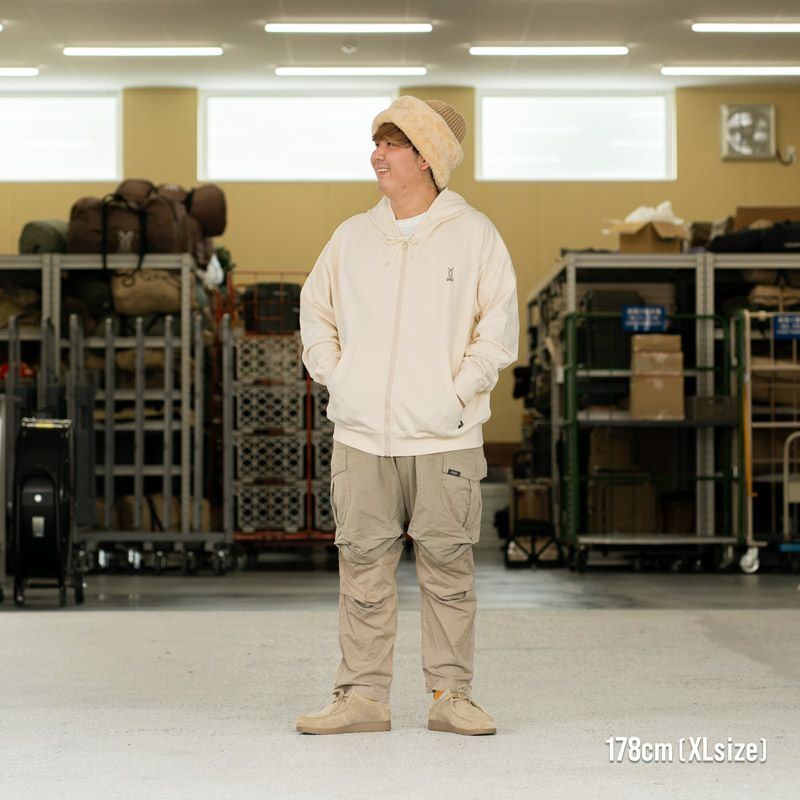 ウサロゴジップパーカーCH | DOD STORE （ディーオーディー公式オンラインストア）